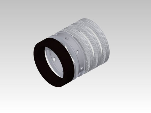 What is a lantern ring? A perforated hollow ring in a pump's stuffing box.